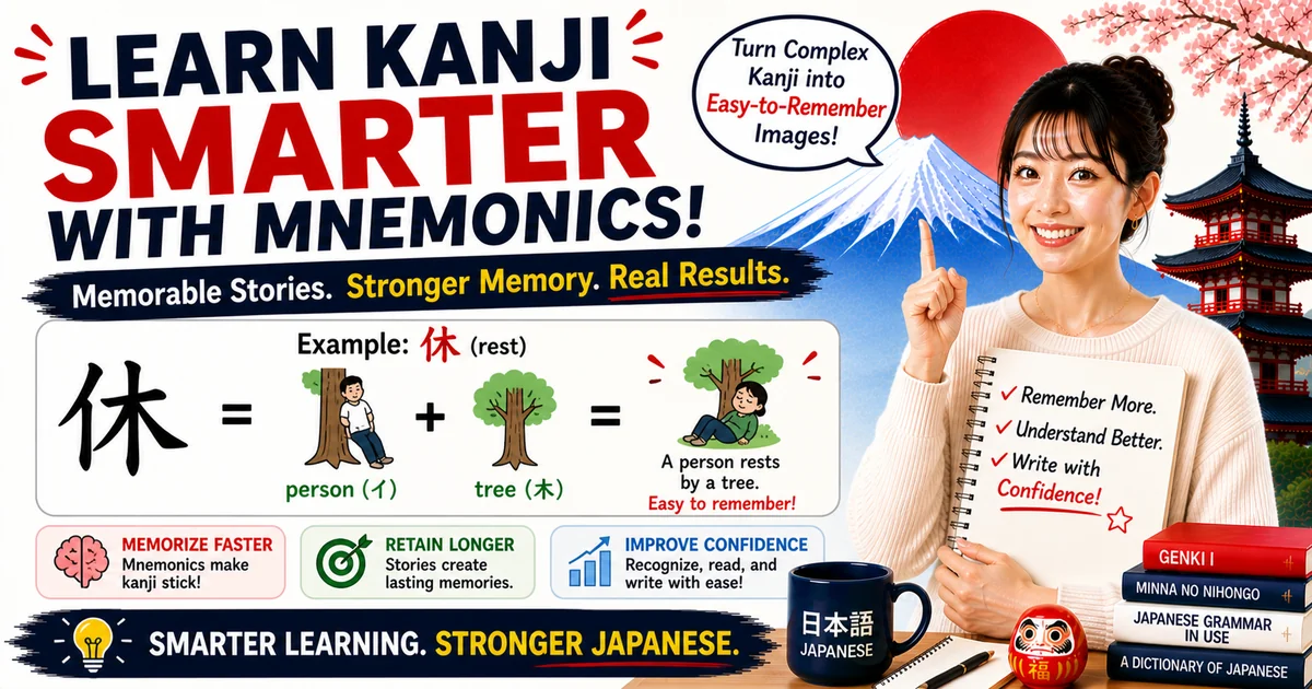 Japanese Kanji Mnemonics: Visual Memory Tricks That Actually Work | JP ...